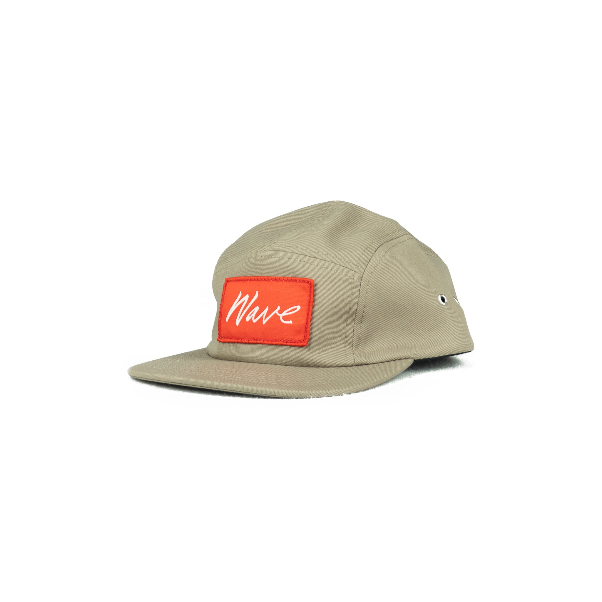 Wave Khaki 5-Panel Hat